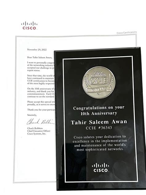 Tahir Saleem Awan On Linkedin Decade With Cisco 10 Comments