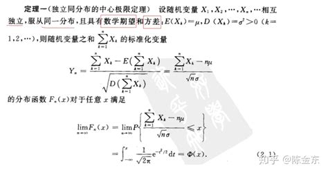 统计学基础 大数定律中心极限定理 知乎