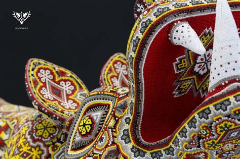 Escultura Arte Huichol Hipopótamo Hikuri