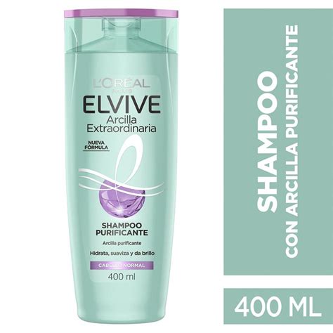 Shampoo Elvive Arcilla Purificante 400 Ml Vea