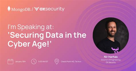 Datasecurity Cyberinnovation Mongodb Oxsecurity Ox Security
