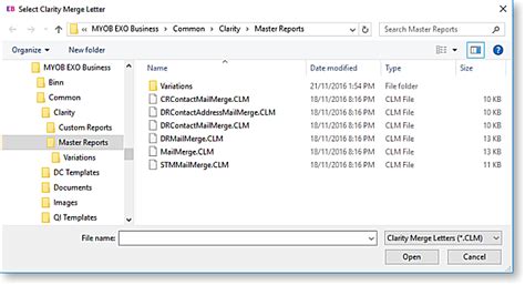 creating merge letters