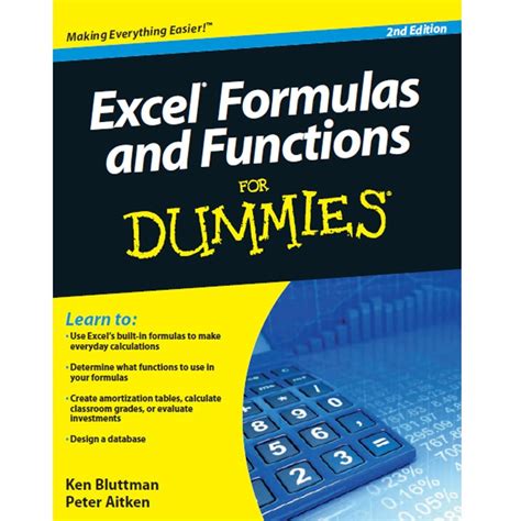 Jual Excel® Formulas And Functions For Dummies® 2nd Edition Shopee