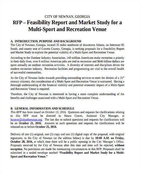Feasibility Report 12 Examples Format How To Create Pdf
