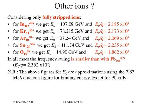 LHC Radio Frequency Swing Ppt Download