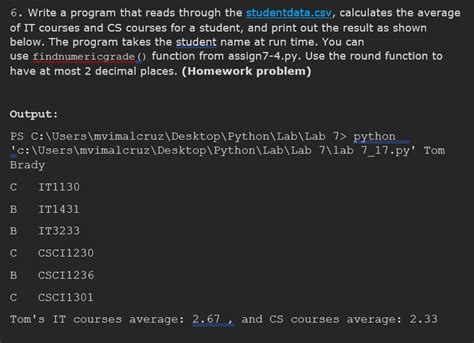 solved 6 write a program that reads through the