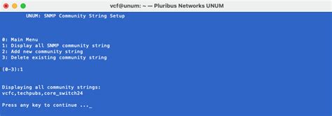 Configure Snmp Community String