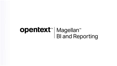 Business Intelligence Reporting And Dashboards Opentext