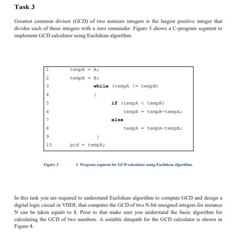 Solved Greatest Common Divisor Gcd Of Two Nonzero Integers Chegg