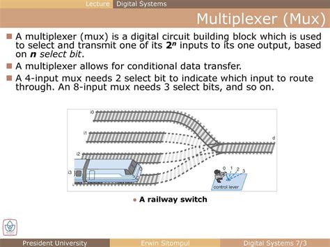 Digital Systems Section 8 Multiplexers Digital Systems Section 8
