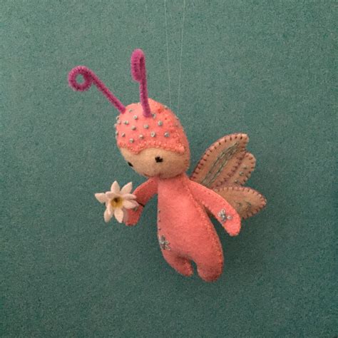 Felt Lady Bug Sewing Pattern Butterfly Sewing Pattern Felt Etsy