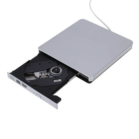 Portable Usb Slim External Cd Dvd Rw Cd Rw Dvd Burner Writer Drive For Pc For Mac Laptop