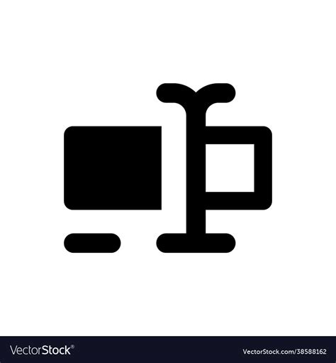 Textfield Icon Royalty Free Vector Image Vectorstock