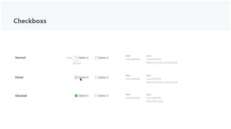 UI And UX Style Guide Behance
