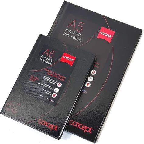 A Z Index Notebook Etsy Uk