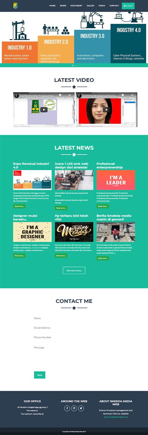 Aplikasi Berita Online Dengan Codeigniter Soul Technology