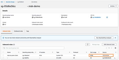 Connect To Amazon MSK Serverless From Your On Premises Network AWS Big Data Blog