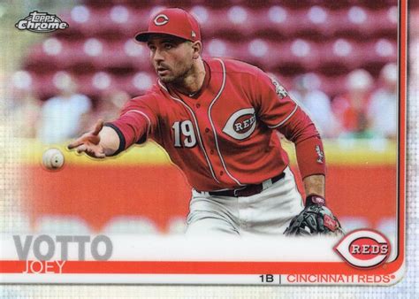 2019 Topps Chrome 31 Joey Votto Trading Card Database