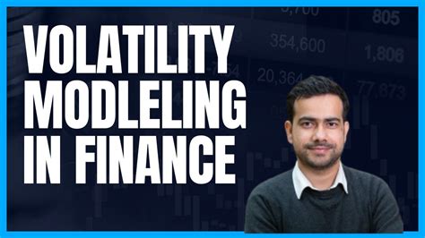 Volatility Modelling In Finance An Introduction Youtube