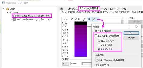 Help Online Tutorials Color Map Surface Graph