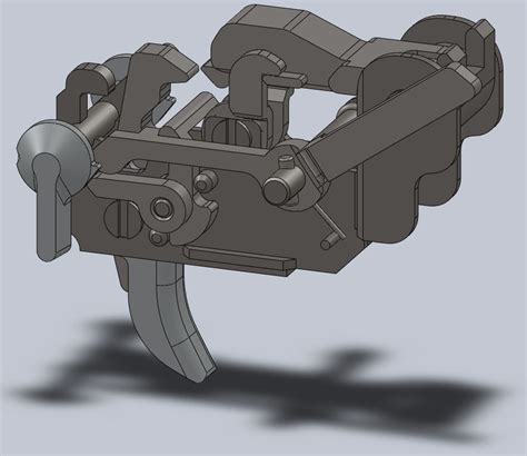 Assault Rifle Trigger Assembly By Gundamgpo3 On Deviantart