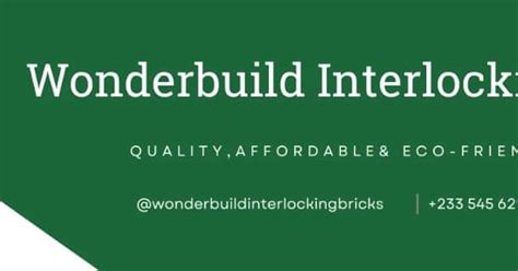 Wonderbuild Interlocking Wonderbuild Interlocking Bricks