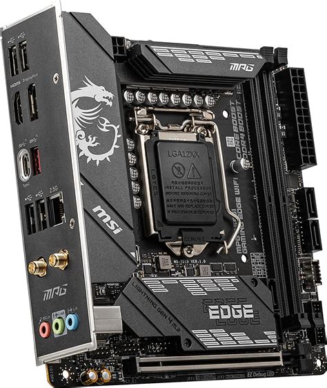 Msi Mpg B560i Gaming Edge Wifi Itx Intel B560 Lga Mini Itx Desktop Motherboard B Chqstore