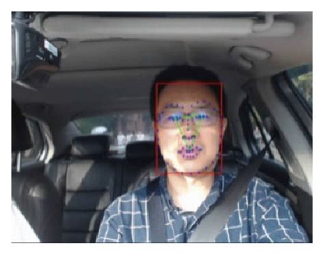 The Results Of Face Detection And Feature Point Location A 1 1