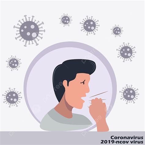 Gambar Kartun Orang Sakit Batuk Lengkap Wallkatamotif