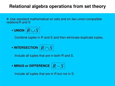 Ppt พีชคณิตแบบสัมพันธ์ Relational Algebra Powerpoint Presentation Ppt พีชคณิตแบบสัมพันธ์ Relational Algebra Powerpoint Presentation