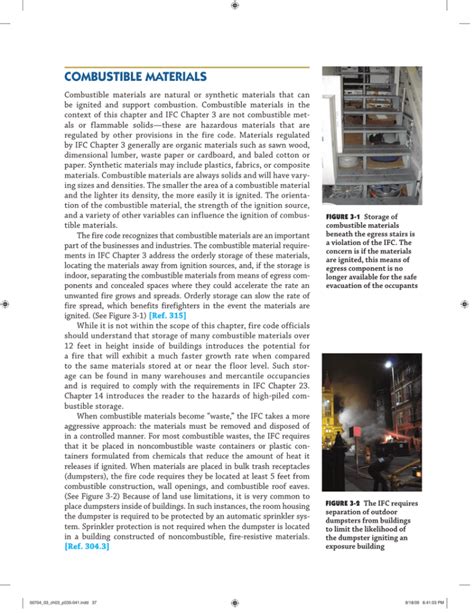 Combustible Materials