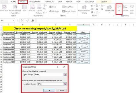 Excel Tower Sparklines Chart Msexcel Exceltips