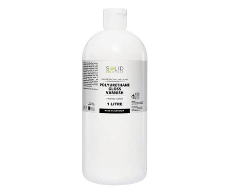Polyurethane Gloss Varnish 1 Litre Solid Solutions
