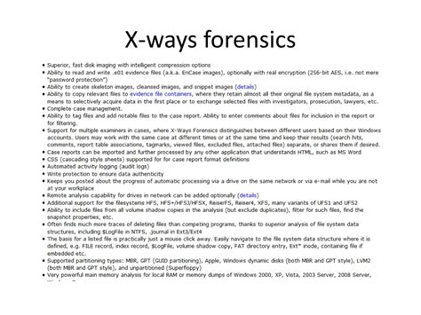 Computer Forensic Tools Hardware And Software Tools Pptx Operating