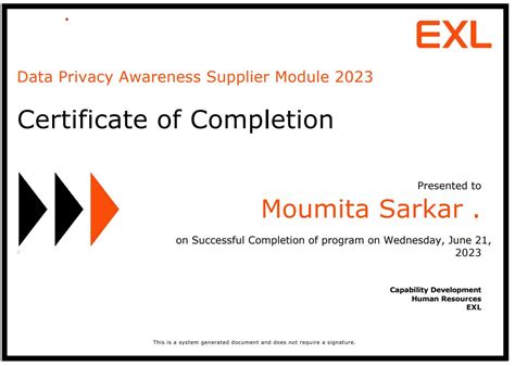 Moumita Sarkar On Linkedin Training Exl