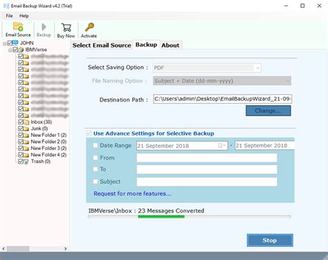 How To Take Backup Of Ibm Verse Emails Without Any Loss Accurate Guidance