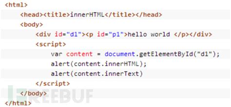 Javascript之innerhtml和outerhtml，innertext和outertextjs Innerhtml Csdn博客