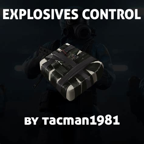 Explosives Control Rust Plugin Lone Design