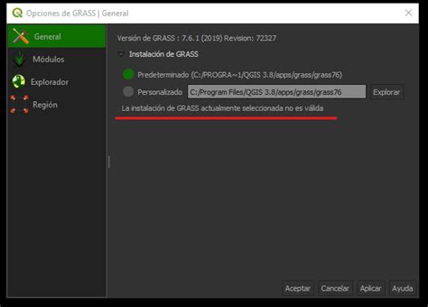 QGIS And QGIS GRASS Initialization Error GRASS Was Not Found In Issue