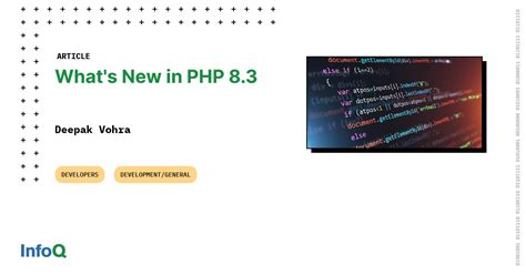 Whats New In Php 83 Infoq
