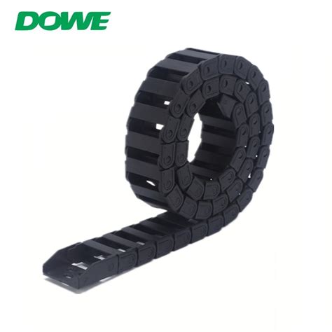 Flexible 10×30 Bridge Type Cable Carrier Drag Chain For Cnc Machines And Robotics Plastic Drag