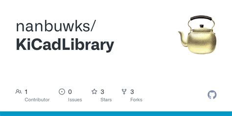 GitHub Nanbuwks KiCadLibrary