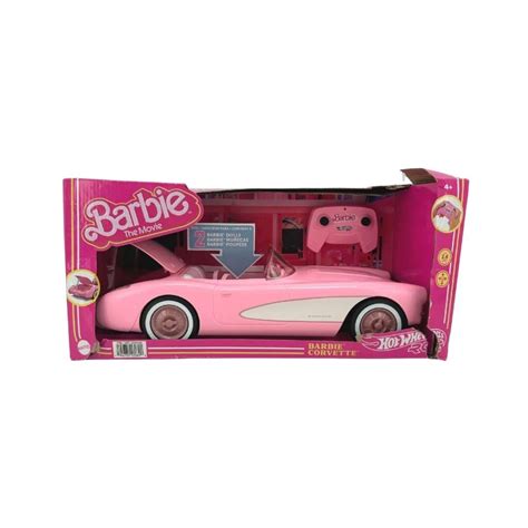 Barbie Light Pink Remote Control Corvette Barbie The Movie Canadawide Liquidations