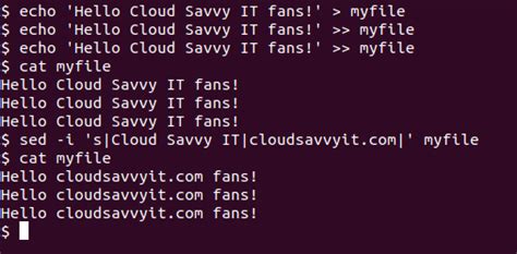 How To Modify Text Using Regular Expressions With The Sed Stream Editor