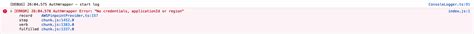 Amplify 326 Gives No Credentials Applicationid Or Region Error · Issue 5720 · Aws Amplify