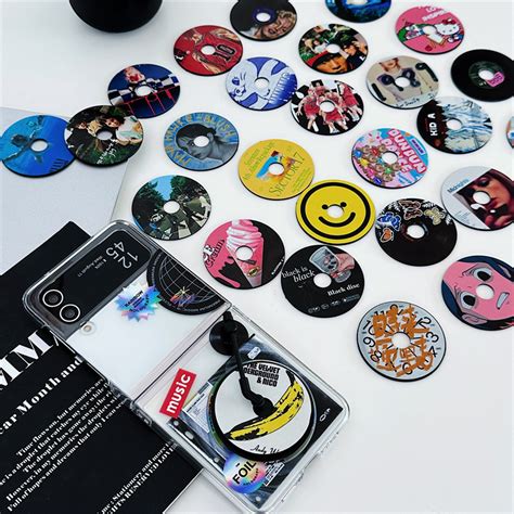 갤럭시 Z플립 전용플립5 입고 레코드 턴테이블 케이스 레코드판 증정 하드 투명 클리어 힙한 감성 심플 예쁜 플립케이스 갤럭시 Z플립 플립 플립3 플립4 플립5