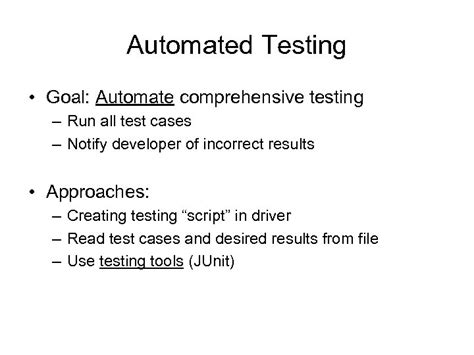 Regression Testing Csis 3701 Advanced Object Oriented Programming