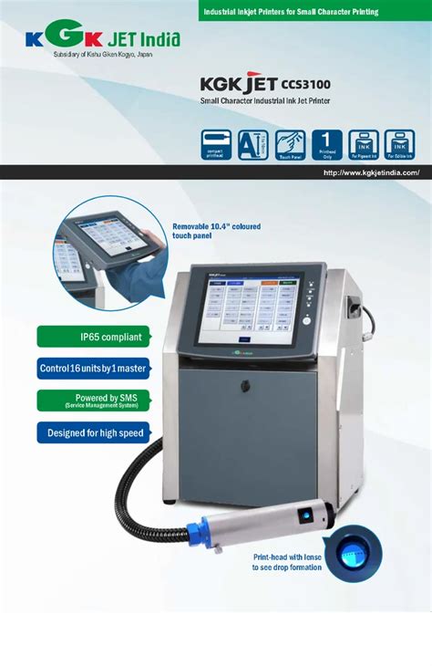Batch Coding Machine Ccs3100 At Best Price In Kanchipuram By Kgk Jet Batch Coding Machine Ccs3100 At Best Price In Kanchipuram By Kgk Jet