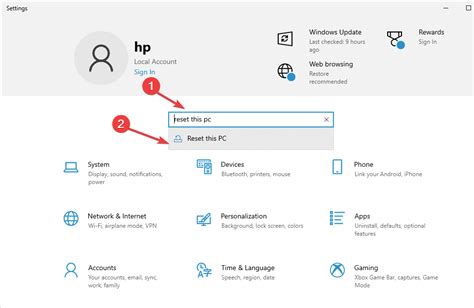 How To Factory Reset Your HP Desktop 7 Steps For Windows 10