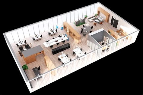 Premium Office 3d Floor Plan Office Layout Plan Office Floor Plan